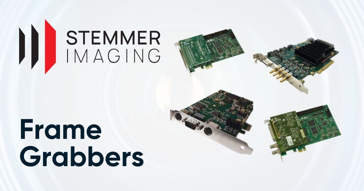 High-Speed Industrial Frame Grabbers for High-Resolution Video ...