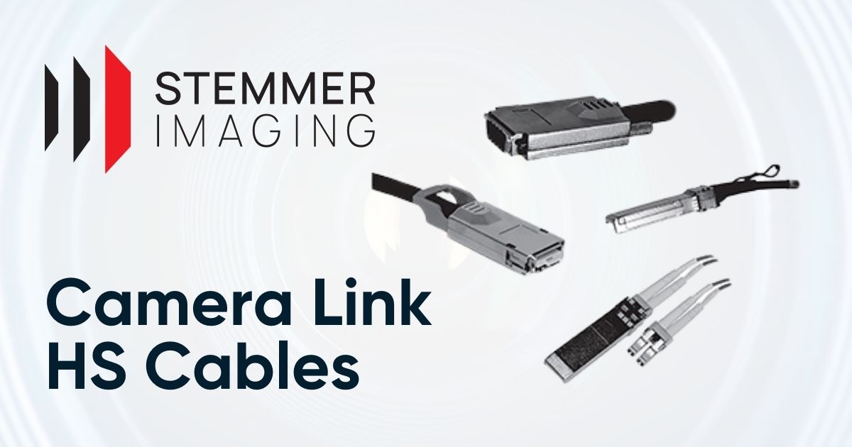 Machine Vision Camera Link HS Cables offered by STEMMER IMAGING USA