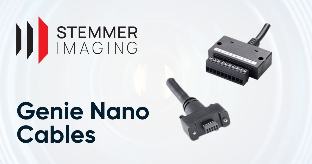 I/O Cables for Genie Nano Area Scan Camera