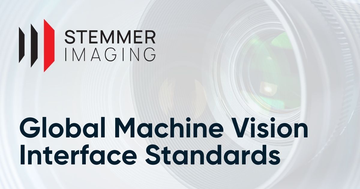 Global Machine Vision Interface Standards | Download